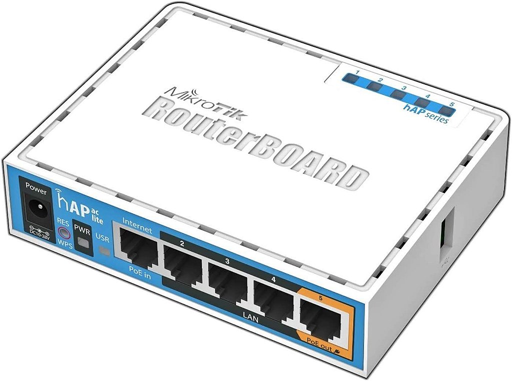 Roteador Mikrotik RouteRBoard hAP ac lite RB952Ui-5ac2nD L4 - Mikrotik ...